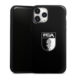 DeinDesign iPhone 11 Pro Handy Panzer Handyh&uuml;lle robuste Outdoor H&uuml;lle Schutzh&uuml;lle gl&auml;nzend Official Licensed Product Logo Fc Augsburg Tough Case