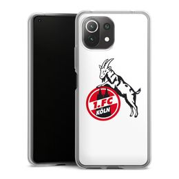 DeinDesign Xiaomi Mi 11 Lite 5G NE Handy Silikon H&uuml;lle Case transparent Handyh&uuml;lle Official Licensed Product 1. Fc K&ouml;ln Coat Of Arms Silikon Case