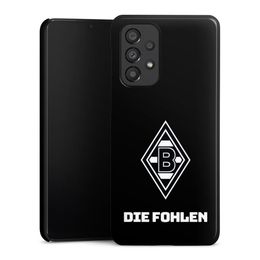 DeinDesign Galaxy A33 5G Handy Premium Case Smartphone Handyh&uuml;lle Schutzh&uuml;lle gl&auml;nzend Gladbach Die Fohlen Borussia M&ouml;nchengladbach Premium Case