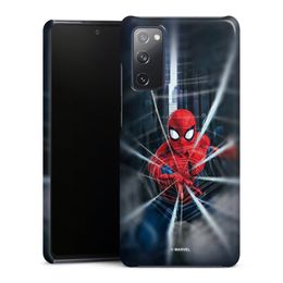 DeinDesign Galaxy S20 FE Handy Premium Case Smartphone Handyh&uuml;lle Schutzh&uuml;lle gl&auml;nzend Spiderman Marvel Kinofilm Premium Case