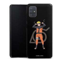 DeinDesign Galaxy A51 Handy Hard Case Schutzh&uuml;lle schwarz Smartphone Backcover Official Licensed Product Anime Naruto Shippuden Hard Case