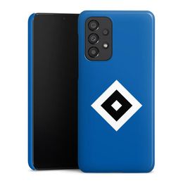 DeinDesign Galaxy A33 5G Handy Premium Case Smartphone Handyh&uuml;lle Schutzh&uuml;lle gl&auml;nzend Logo Hamburger Sv Hsv Premium Case