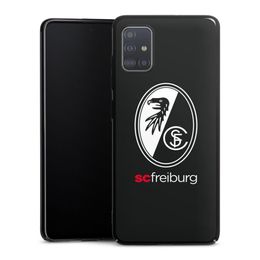 DeinDesign Galaxy A51 Handy Hard Case Schutzh&uuml;lle schwarz Smartphone Backcover Sc Freiburg Official Licensed Product Coat Of Arms Hard Case