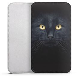 DeinDesign iPhone 16 Pro Max Handy H&uuml;lle Tasche Sleeve Socke Schutzh&uuml;lle Eye Cat Black Sleeve