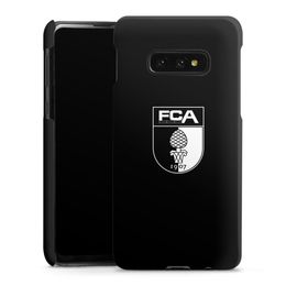 DeinDesign Galaxy S10e Handy Premium Case Smartphone Handyh&uuml;lle Schutzh&uuml;lle matt Logo Official Licensed Product Fc Augsburg Premium Case