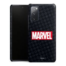 DeinDesign Galaxy S20 FE Handy Premium Case Smartphone Handyh&uuml;lle Schutzh&uuml;lle gl&auml;nzend Logo Comic Marvel Premium Case