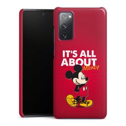 DeinDesign Galaxy S20 FE Handy Premium Case Smartphone Handyh&uuml;lle Schutzh&uuml;lle gl&auml;nzend Official Licensed Product Disney Mouse Premium Case