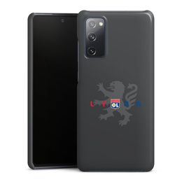 DeinDesign Galaxy S20 FE Handy Premium Case Smartphone Handyh&uuml;lle Schutzh&uuml;lle gl&auml;nzend Olympique Lyonnais Ol Olympique Lyon Premium Case