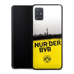 DeinDesign Galaxy A51 Handy Hard Case Schutzh&uuml;lle schwarz Smartphone Backcover Borussia Dortmund Statement Bvb Hard Case