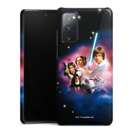 DeinDesign Galaxy S20 FE Handy Premium Case Smartphone Handyh&uuml;lle Schutzh&uuml;lle gl&auml;nzend Star Wars Lightsaber Merchandise Premium Case