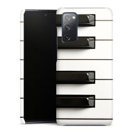 DeinDesign Galaxy S20 FE Handy Premium Case Smartphone Handyh&uuml;lle Schutzh&uuml;lle gl&auml;nzend Piano Music Klavier Premium Case