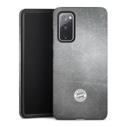DeinDesign Galaxy S20 FE Handy Panzer Handyh&uuml;lle robuste Outdoor H&uuml;lle Schutzh&uuml;lle matt Concrete Fcb Fc Bayern M&uuml;nchen Tough Case