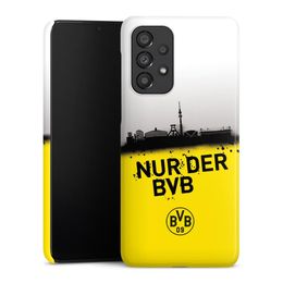 DeinDesign Galaxy A33 5G Handy Premium Case Smartphone Handyh&uuml;lle Schutzh&uuml;lle gl&auml;nzend Statement Borussia Dortmund Bvb Premium Case