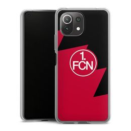 DeinDesign Xiaomi Mi 11 Lite 5G NE Handy Silikon H&uuml;lle Case transparent Handyh&uuml;lle 1. Fc N&uuml;rnberg Merchandise 1. Fcn Silikon Case