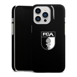 DeinDesign iPhone 13 Pro Handy Premium Case Smartphone Handyh&uuml;lle Schutzh&uuml;lle gl&auml;nzend Logo Official Licensed Product Fc Augsburg Premium Case