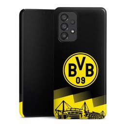 DeinDesign Galaxy A33 5G Handy Premium Case Smartphone Handyh&uuml;lle Schutzh&uuml;lle gl&auml;nzend Bvb Borussia Dortmund Stadium Premium Case