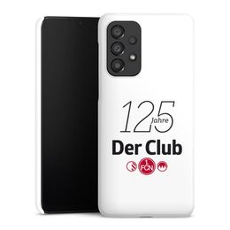 DeinDesign Galaxy A33 5G Handy Premium Case Smartphone Handyh&uuml;lle Schutzh&uuml;lle gl&auml;nzend 1. Fc N&uuml;rnberg 125 Jahre 1. Fcn Premium Case