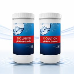 2 x 1,5 kg Evolution Pool pH-Minus Granulat
