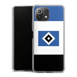 DeinDesign Xiaomi Mi 11 Lite 5G NE Handy Silikon H&uuml;lle Case transparent Handyh&uuml;lle Bundesliga Official Licensed Product Hamburger Sv Silikon Case