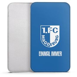 DeinDesign iPhone 16 Pro Max Handy H&uuml;lle Tasche Sleeve Socke Schutzh&uuml;lle Coat Of Arms Official Licensed Product 1. Fc Magdeburg Sleeve