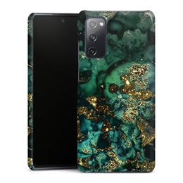 DeinDesign Galaxy S20 FE Handy Premium Case Smartphone Handyh&uuml;lle Schutzh&uuml;lle gl&auml;nzend Muster Glitzer Marble Premium Case