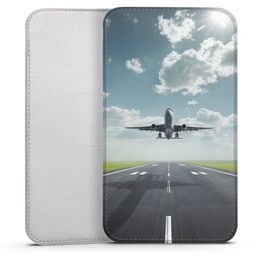 DeinDesign iPhone 16 Pro Max Handy H&uuml;lle Tasche Sleeve Socke Schutzh&uuml;lle Wanderlust Airplane Urlaub Sleeve