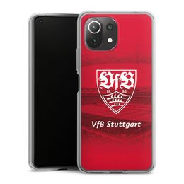 DeinDesign Xiaomi Mi 11 Lite 5G NE Handy Silikon H&uuml;lle Case transparent Handyh&uuml;lle Stadium Vfb Stuttgart Official Licensed Product Silikon Case