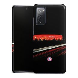 DeinDesign Galaxy S20 FE Handy Premium Case Smartphone Handyh&uuml;lle Schutzh&uuml;lle gl&auml;nzend Fc Bayern M&uuml;nchen Fcb Stadium Premium Case