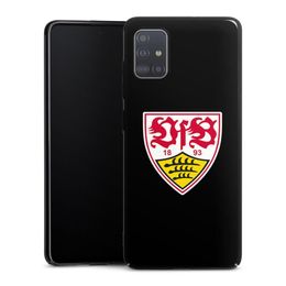 DeinDesign Galaxy A51 Handy Hard Case Schutzh&uuml;lle schwarz Smartphone Backcover Vfb Stuttgart Coat Of Arms Official Licensed Product Hard Case