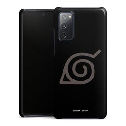 DeinDesign Galaxy S20 FE Handy Premium Case Smartphone Handyh&uuml;lle Schutzh&uuml;lle gl&auml;nzend Naruto Shippuden Logo Konoha Premium Case