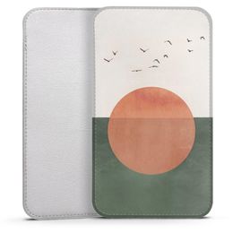 DeinDesign iPhone 16 Pro Max Handy H&uuml;lle Tasche Sleeve Socke Schutzh&uuml;lle Sunshine Bird Sunset Sleeve
