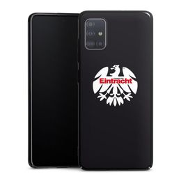 DeinDesign Galaxy A51 Handy Hard Case Schutzh&uuml;lle schwarz Smartphone Backcover Eagle Retro Logo Hard Case