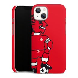 DeinDesign iPhone 13 Handy Premium Case Smartphone Handyh&uuml;lle Schutzh&uuml;lle matt 1. Fc Kaiserslautern Official Licensed Product Soccer Premium Case