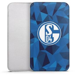 DeinDesign iPhone 16 Pro Max Handy H&uuml;lle Tasche Sleeve Socke Schutzh&uuml;lle Camouflage Fc Schalke 04 Muster Sleeve