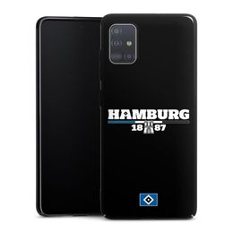 DeinDesign Galaxy A51 Handy Hard Case Schutzh&uuml;lle schwarz Smartphone Backcover Hamburg Official Licensed Product Hsv Hard Case