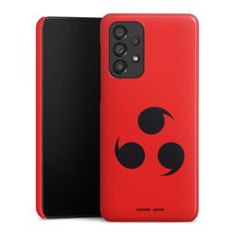 DeinDesign Galaxy A33 5G Handy Premium Case Smartphone Handyh&uuml;lle Schutzh&uuml;lle gl&auml;nzend Naruto Shippuden Sharingan Official Licensed Product Premium Case