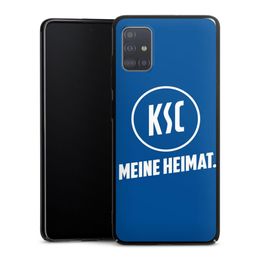 DeinDesign Galaxy A51 Handy Hard Case Schutzh&uuml;lle schwarz Smartphone Backcover Karlsruher Sc Statement Ksc Hard Case