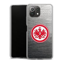 DeinDesign Xiaomi Mi 11 Lite 5G NE Handy Silikon H&uuml;lle Case transparent Handyh&uuml;lle Sge Eintracht Frankfurt Logo Silikon Case