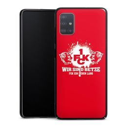 DeinDesign Galaxy A51 Handy Hard Case Schutzh&uuml;lle schwarz Smartphone Backcover 1. Fc Kaiserslautern Spruch Official Licensed Product Hard Case