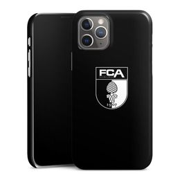 DeinDesign iPhone 12 Pro Handy Premium Case Smartphone Handyh&uuml;lle Schutzh&uuml;lle gl&auml;nzend Logo Official Licensed Product Fc Augsburg Premium Case