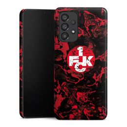 DeinDesign Galaxy A33 5G Handy Premium Case Smartphone Handyh&uuml;lle Schutzh&uuml;lle gl&auml;nzend 1. Fc Kaiserslautern Logo 1. Fck Premium Case