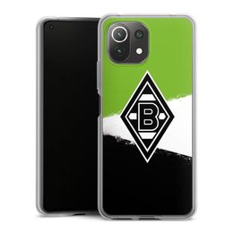 DeinDesign Xiaomi Mi 11 Lite 5G NE Handy Silikon H&uuml;lle Case transparent Handyh&uuml;lle Bmg Official Licensed Product Borussia M&ouml;nchengladbach Silikon Case