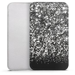 DeinDesign iPhone 16 Pro Max Handy H&uuml;lle Tasche Sleeve Socke Schutzh&uuml;lle Muster Snowflake Glitzer Sleeve
