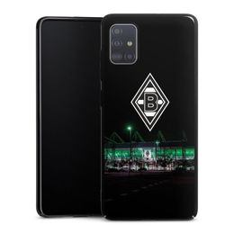 DeinDesign Galaxy A51 Handy Hard Case Schutzh&uuml;lle schwarz Smartphone Backcover Borussia M&ouml;nchengladbach Official Licensed Product Stadium Hard Case