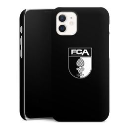 DeinDesign iPhone 12 mini Handy Premium Case Smartphone Handyh&uuml;lle Schutzh&uuml;lle matt Logo Official Licensed Product Fc Augsburg Premium Case