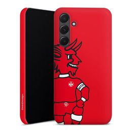 DeinDesign Galaxy A35 5G Handy Premium Case Smartphone Handyh&uuml;lle Schutzh&uuml;lle matt 1. Fc Kaiserslautern Official Licensed Product Soccer Premium Case