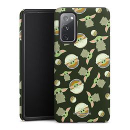 DeinDesign Galaxy S20 FE Handy Panzer Handyh&uuml;lle robuste Outdoor H&uuml;lle Schutzh&uuml;lle matt Official Licensed Product Baby Yoda Star Wars Muster Tough Case