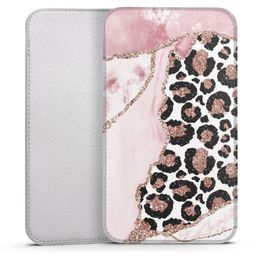 DeinDesign iPhone 16 Pro Max Handy H&uuml;lle Tasche Sleeve Socke Schutzh&uuml;lle Leopard Glitzer Marble Sleeve