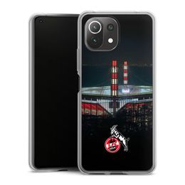 DeinDesign Xiaomi Mi 11 Lite 5G NE Handy Silikon H&uuml;lle Case transparent Handyh&uuml;lle Official Licensed Product Stadium 1. Fc K&ouml;ln Silikon Case