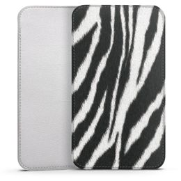 DeinDesign iPhone 16 Pro Max Handy H&uuml;lle Tasche Sleeve Socke Schutzh&uuml;lle Fur Muster Zebra Sleeve
